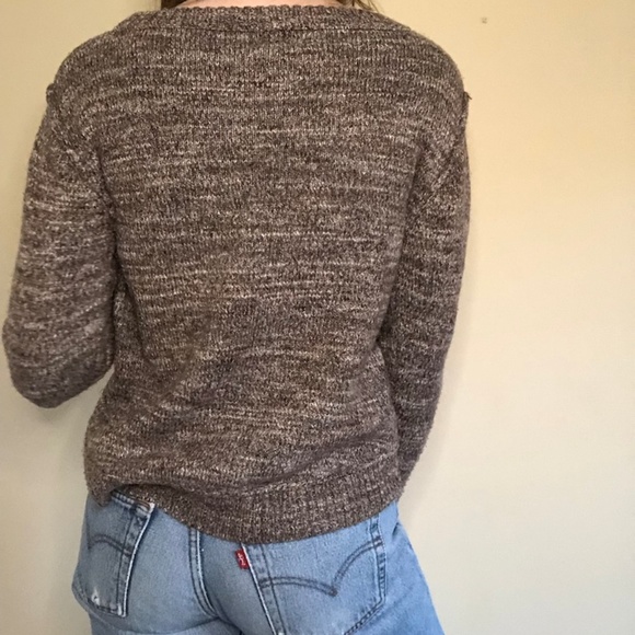 Haute Hippie | Sweaters | Haute Hippie Marled Crewneck Sweater | Poshmark
